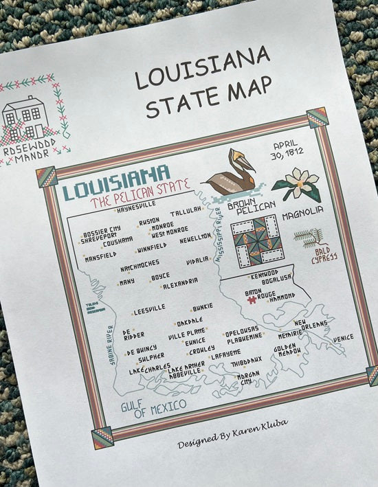 La State Map With Cities Louisiana State Zipcode Highway, Route, Towns